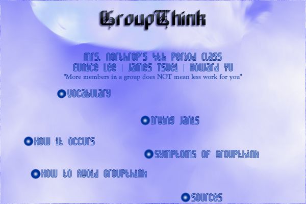 Irving Janis' Groupthink Theory