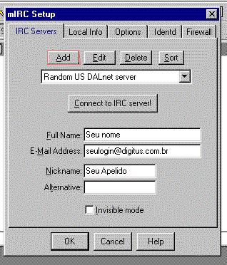 Tutorial Sobre o mIRC
