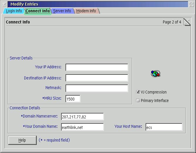 Use this tab todefine your Domain Nameserver, Domain Name, and your ...