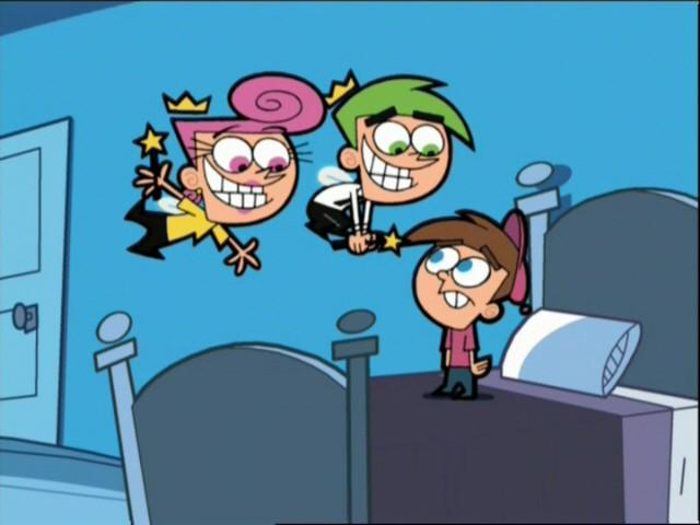 Timmy Turner Cosmo Wanda Hug