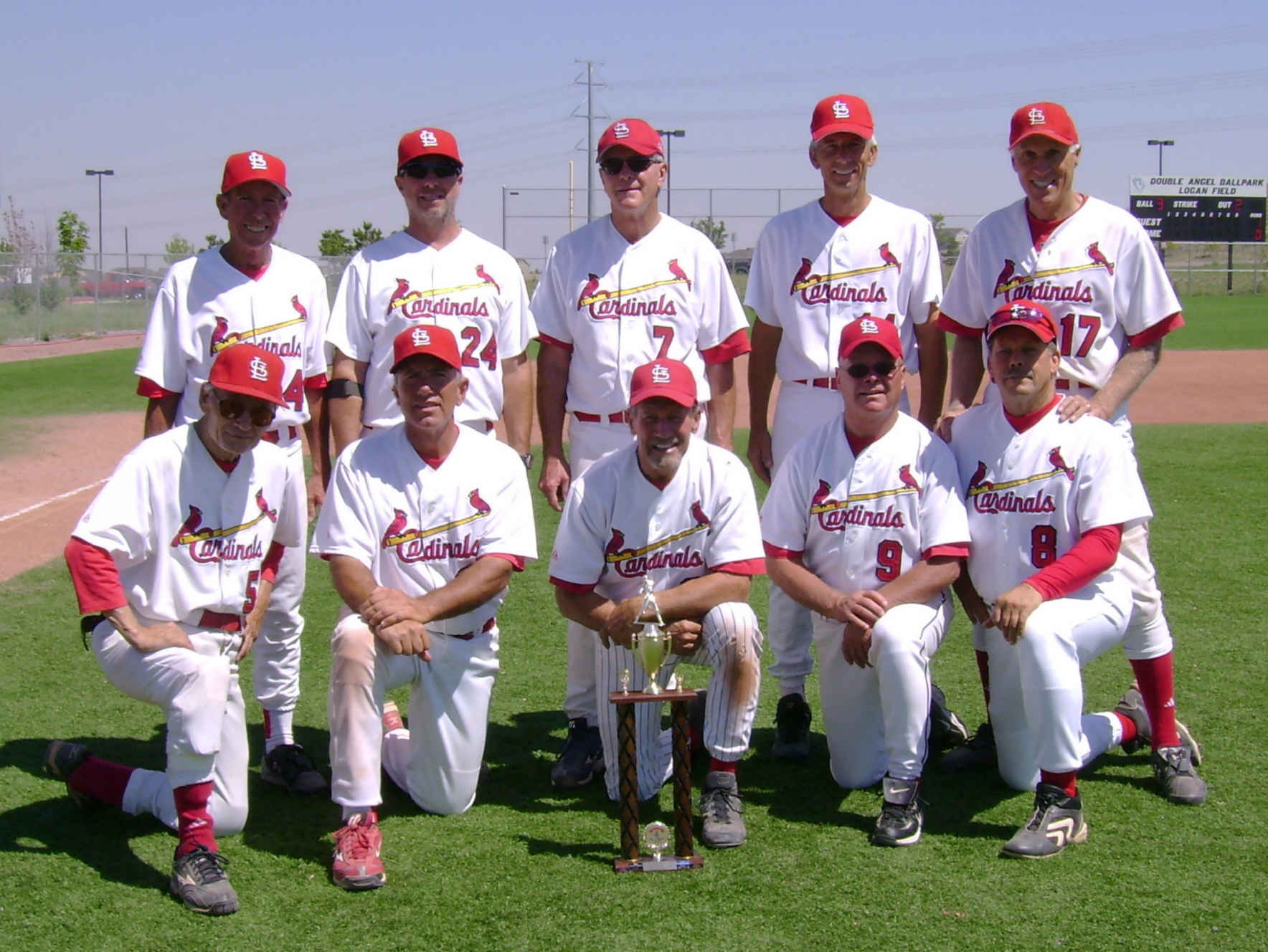 2008 DENVER OVER 60 BASEBALL LEAGUE