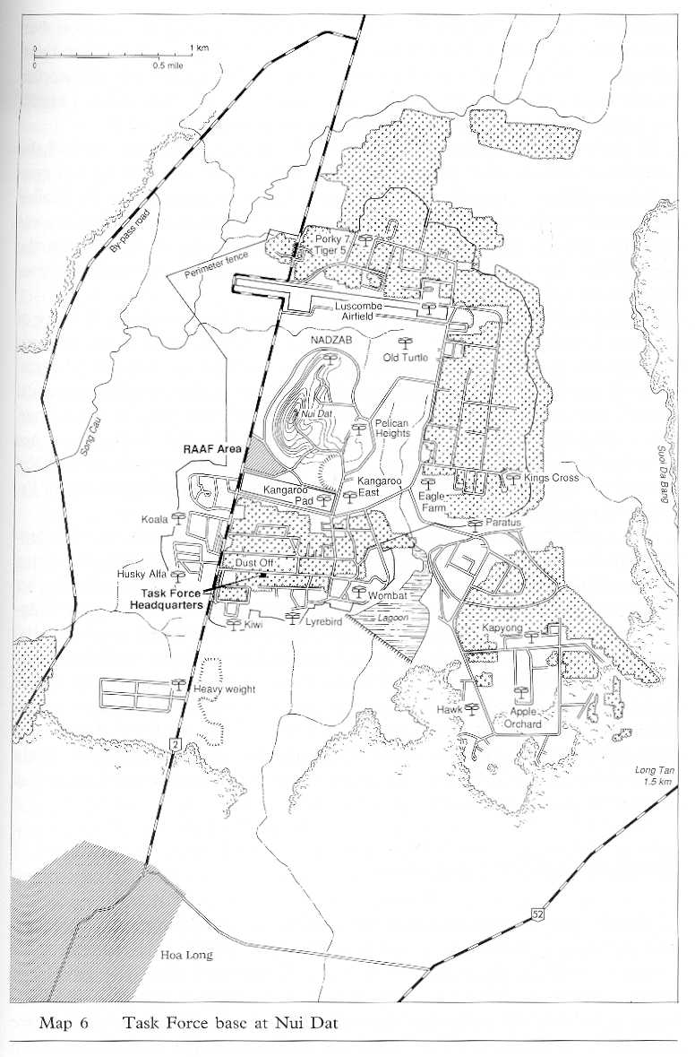 Map of Phan-Rang Air Base