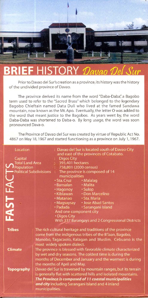 MUNICIPALITY OF PADADA