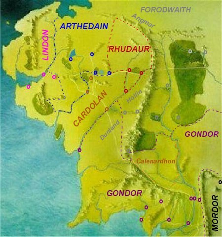 Places of the Lord of the Rings