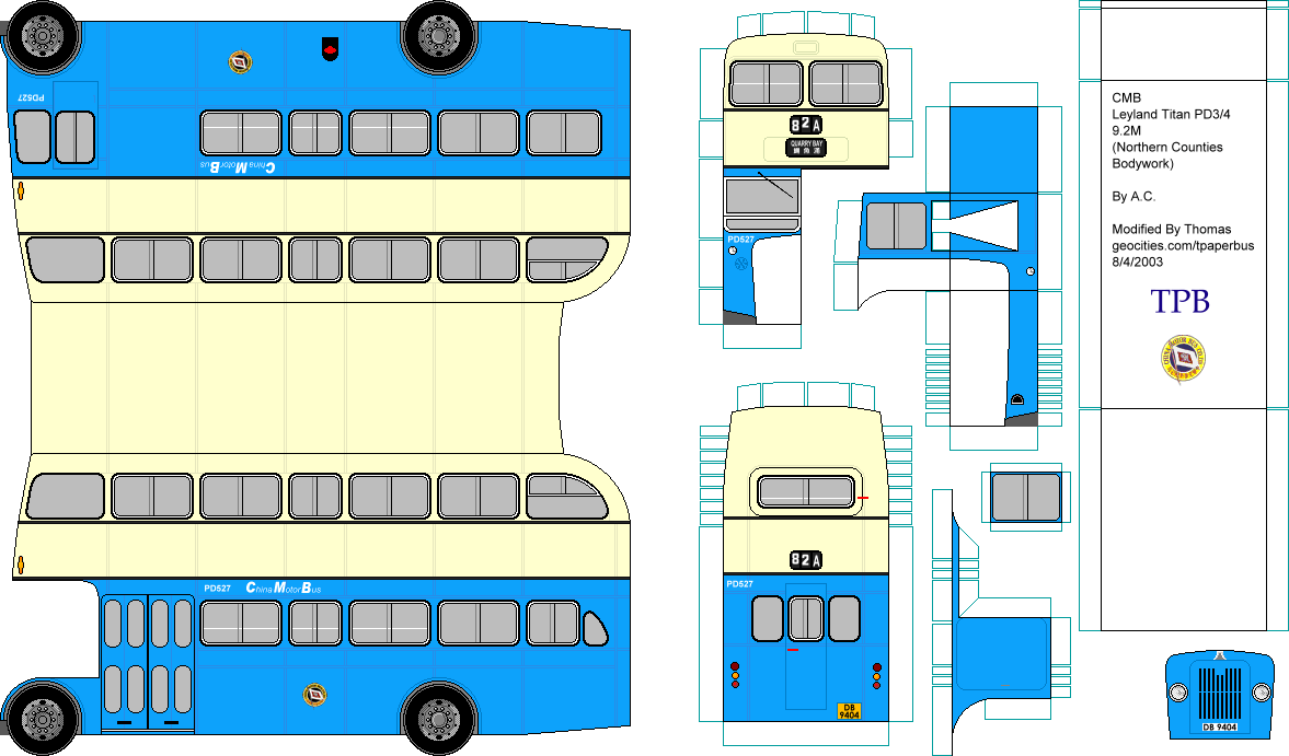 Thomas Paper Bus Depot - CMB