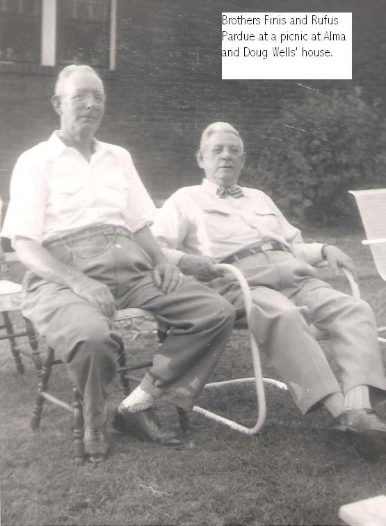 Pardue Descendants of Andrew Jackson Pardue