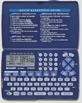 SHARP electronic organizers : BABOS SOFTWARE