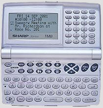 SHARP electronic organizers : BABOS SOFTWARE