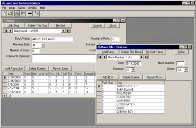 Dr. Noriega's Greyhound Computer Software