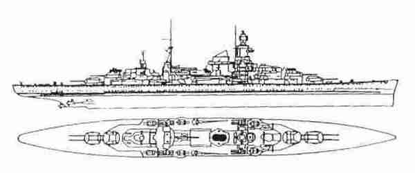 Admiral Hipper Class Technical Information