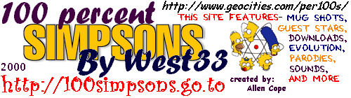 100 percent The Simpsons - Main - by West33