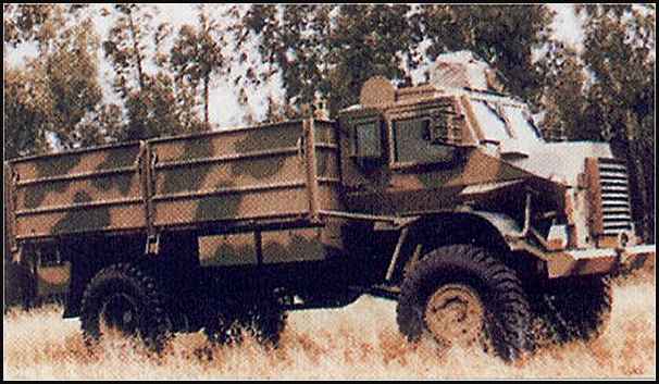 Biesbok - Versión de carga del camión portatropas Casspir
