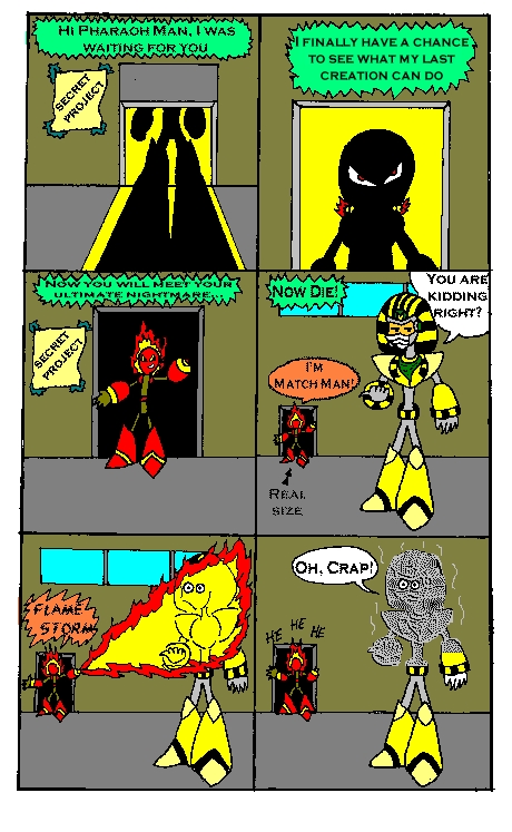 PharaohMan's Temple - Comics