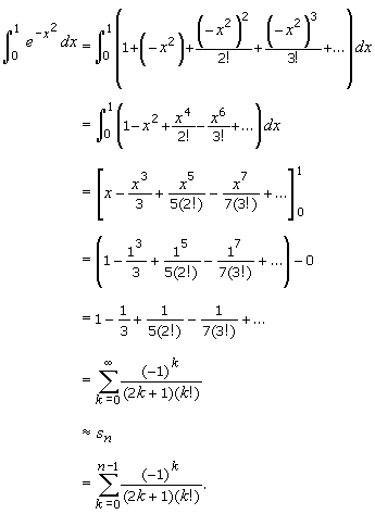 10.4 Applications Of Taylor Series