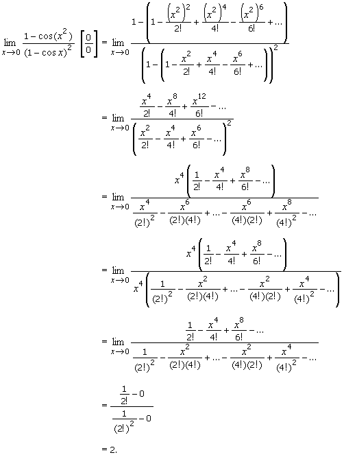 10.4 Applications Of Taylor Series