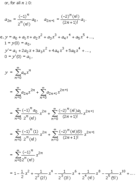 10.4 Applications Of Taylor Series