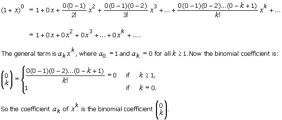 10.6 The Binomial Series