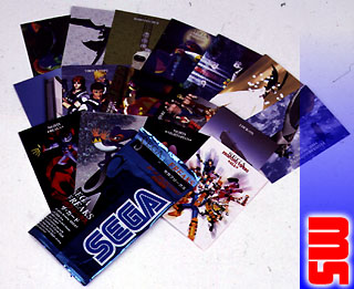 Evangelion Sega Freaks Cards