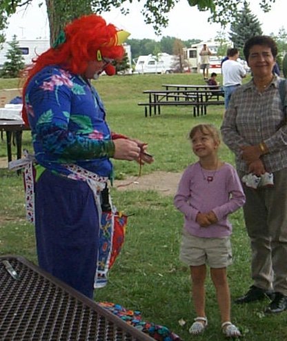 Dunk Tank Clown Mermaid