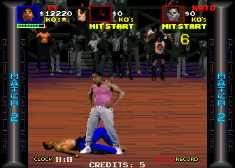 Pit Fighter 2 copyright 2007 Atari Corporation and Hasbro Interactive