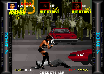 Pit Fighter 2 copyright 2007 Atari Corporation and Hasbro Interactive