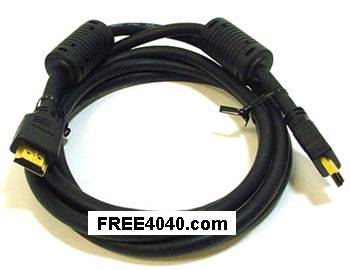 Hdmi High Definition 6 Foot Cable for Playstation 3 Ps3
