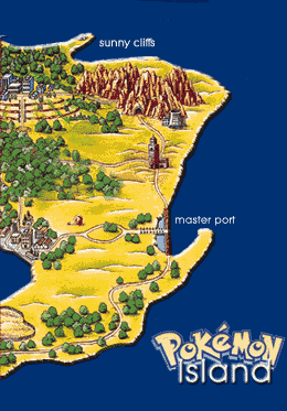 Pokemon Isle Map