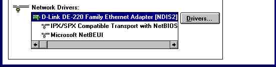 Network Setup Windows 3.11