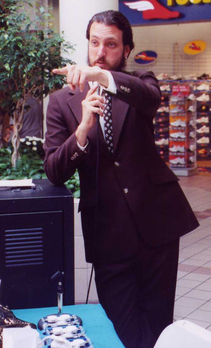 Our World Famous Announcer, Mr. Rick Ames!