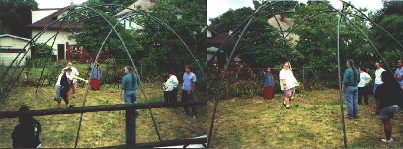 Building T-10 Poly Domes