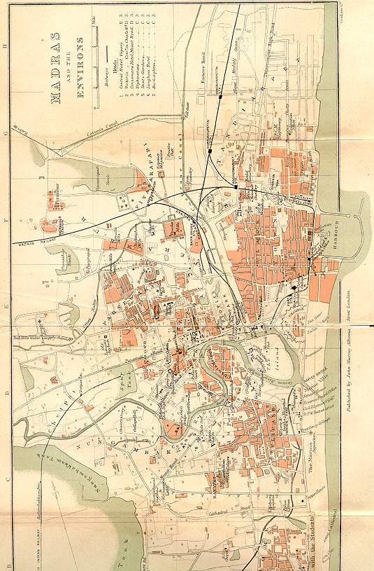 Madras Map