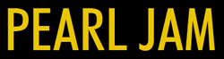 pearl jam fonts