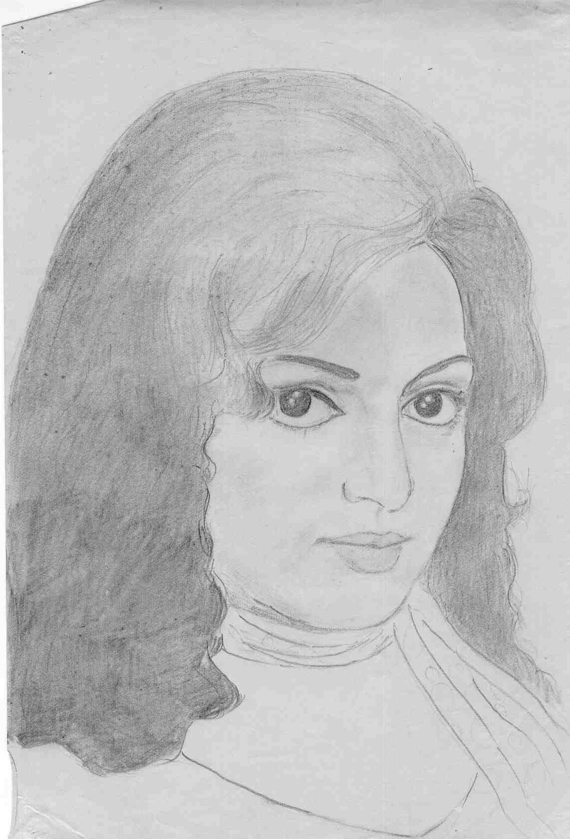 Sketch done by Prem Kamble while doing Engineering at IIT