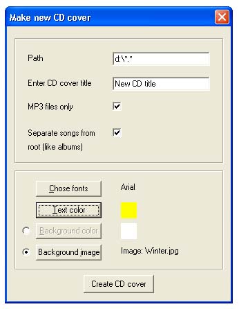 PrintCD Free CD Cover Printer