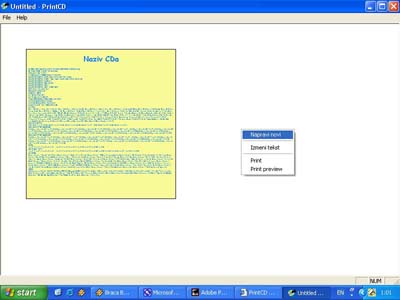 PrintCD Free CD Cover Printer