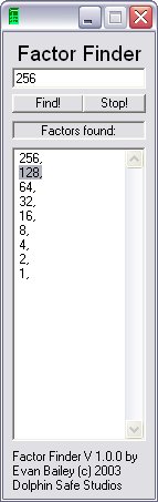Factor Finder