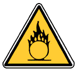 Les pictogrammes des produits chimiques du laboratoire