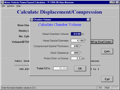 PS:Calc Power Speed Calculator Software