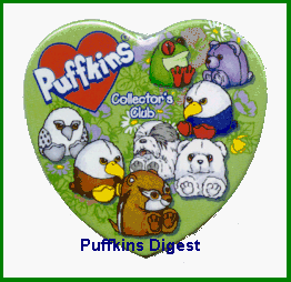 Puffkins Digest - Other Collectible Puffkin Items - Buttons