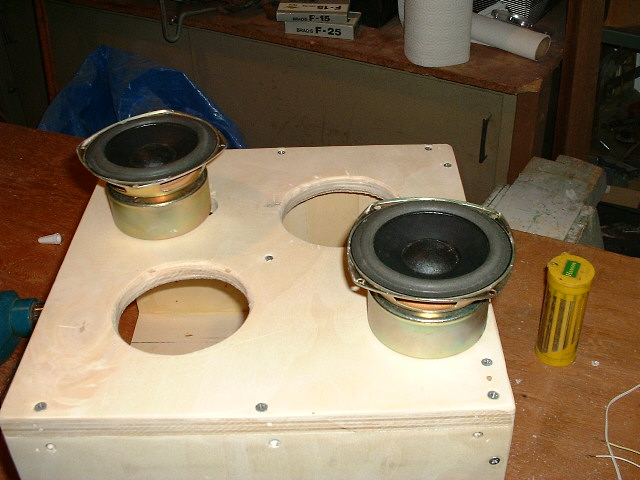 Computer subwoofer construction