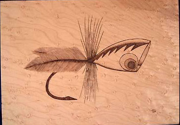 Pyrography Panels—James R. Ward