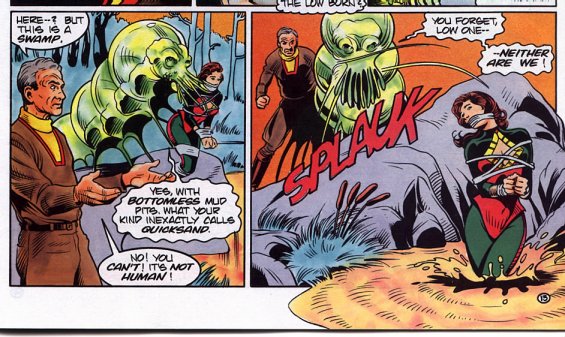 Quicksand in Books, Comics, ect.