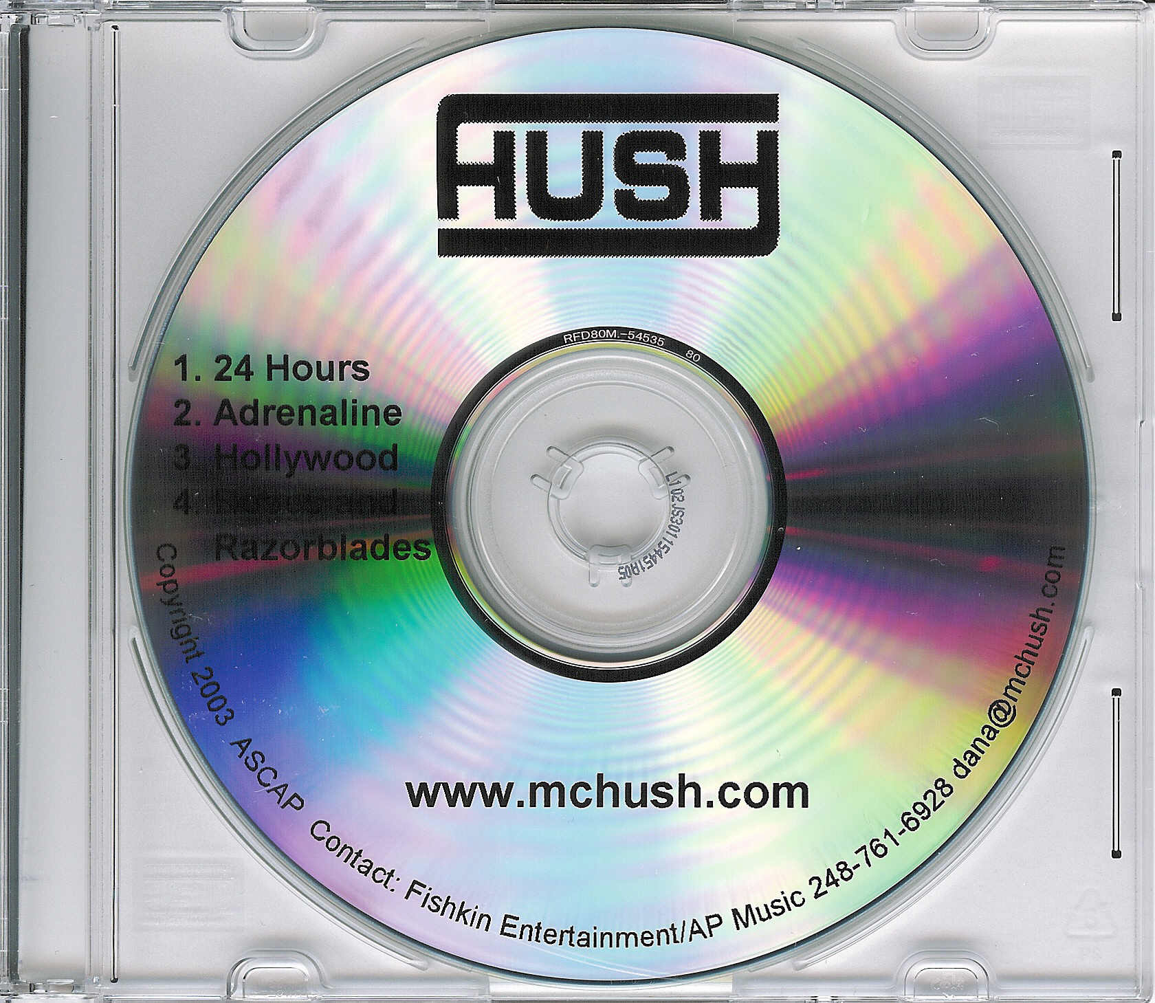Hush - Showcase Promo CD