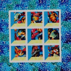 Inspiration for an attic window quilt