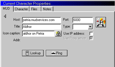 Editando un personaje by Aldhor