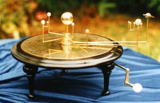 ORRERY HAND CRAFTED BY BRIAN GREIG