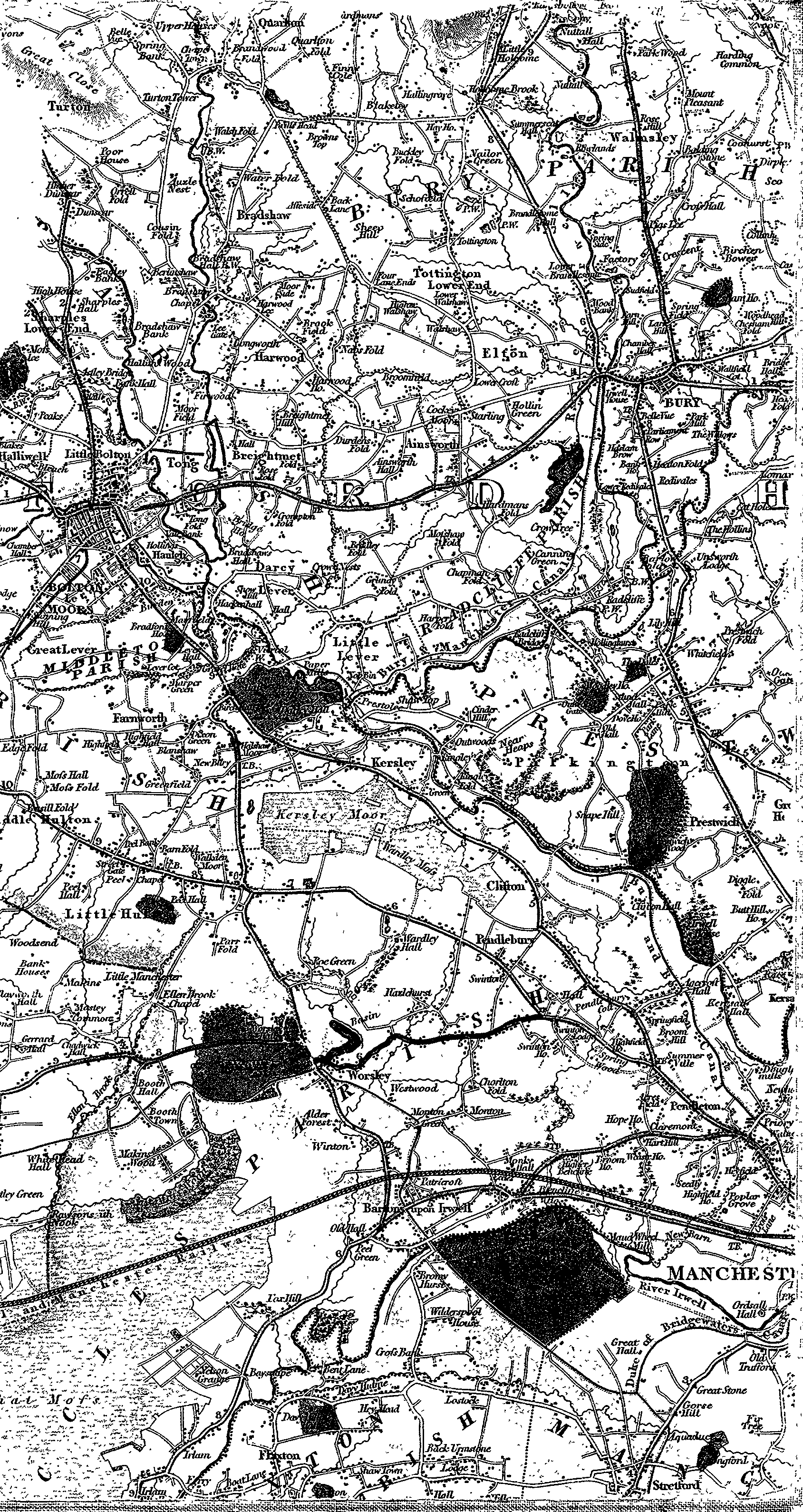 Radcliffe - history index