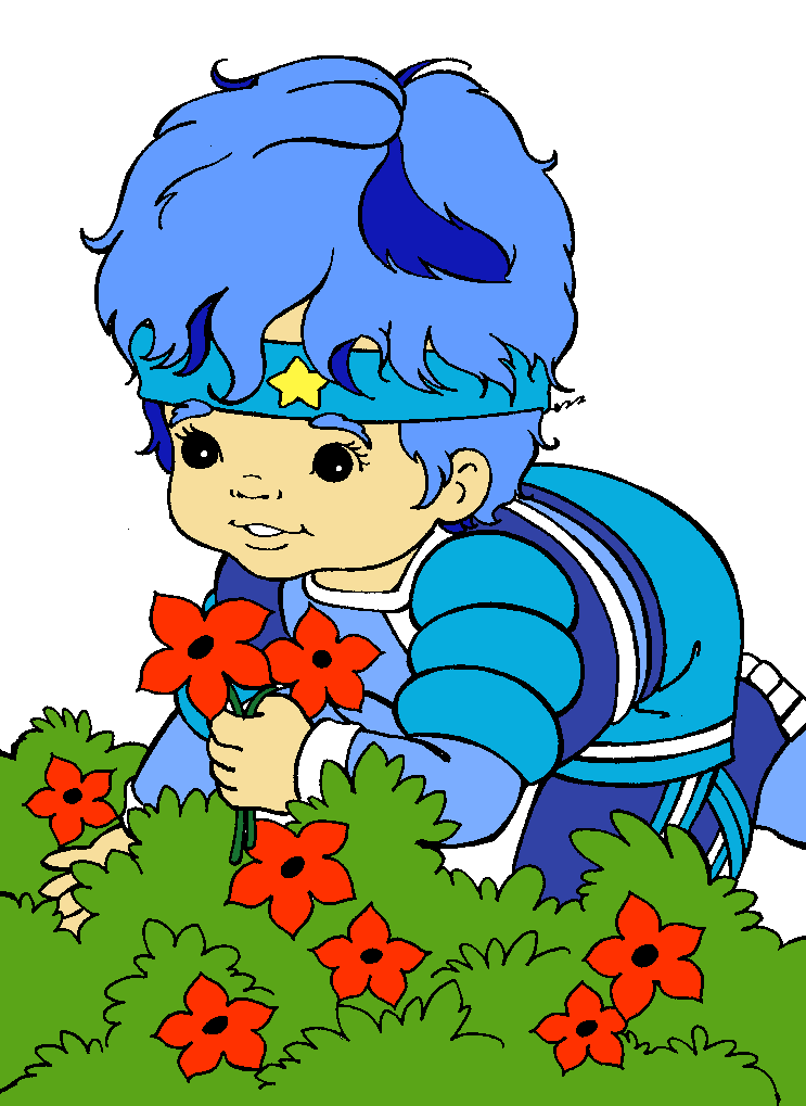 Rainbow Brite Buddy Blue