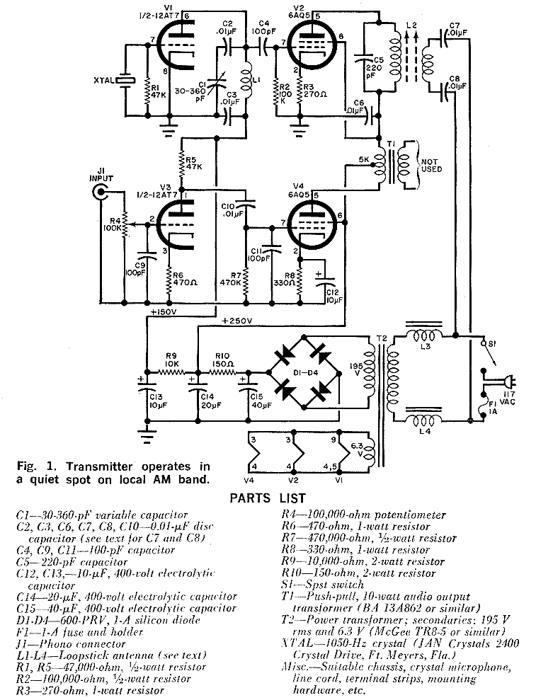 Carrier-current Transmitter