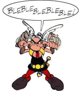 Astérix : The Hero, from a village in a remote corner of Gaul.